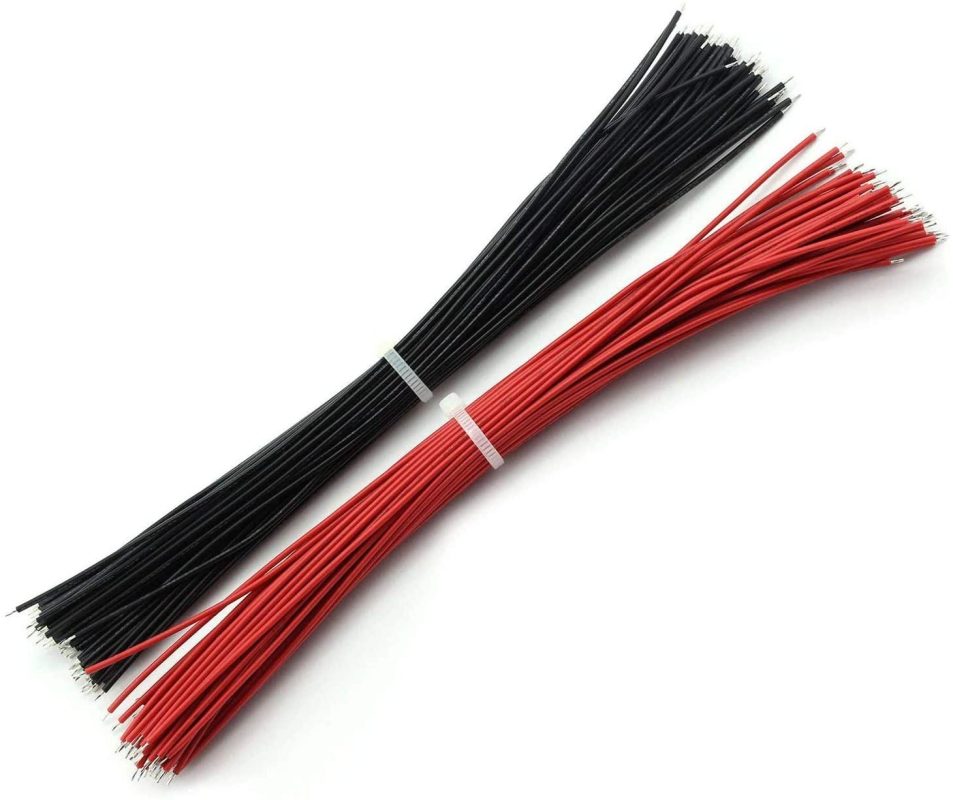 100pcs Double Tinned Jumper Wire Welding Lead Tin Plated Electronic ...