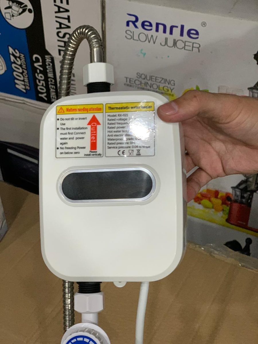 Electric Heating system with Shower Instant electric Geyser - Price in ...